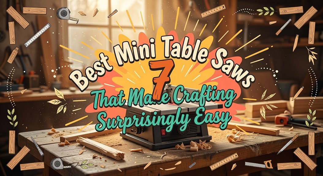 7 Best Mini Table Saws That Make Crafting Surprisingly Easy