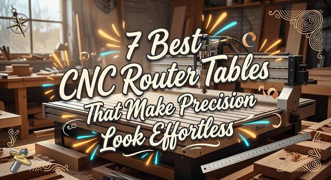 7 Best CNC Router Tables That Make Precision Look Effortless