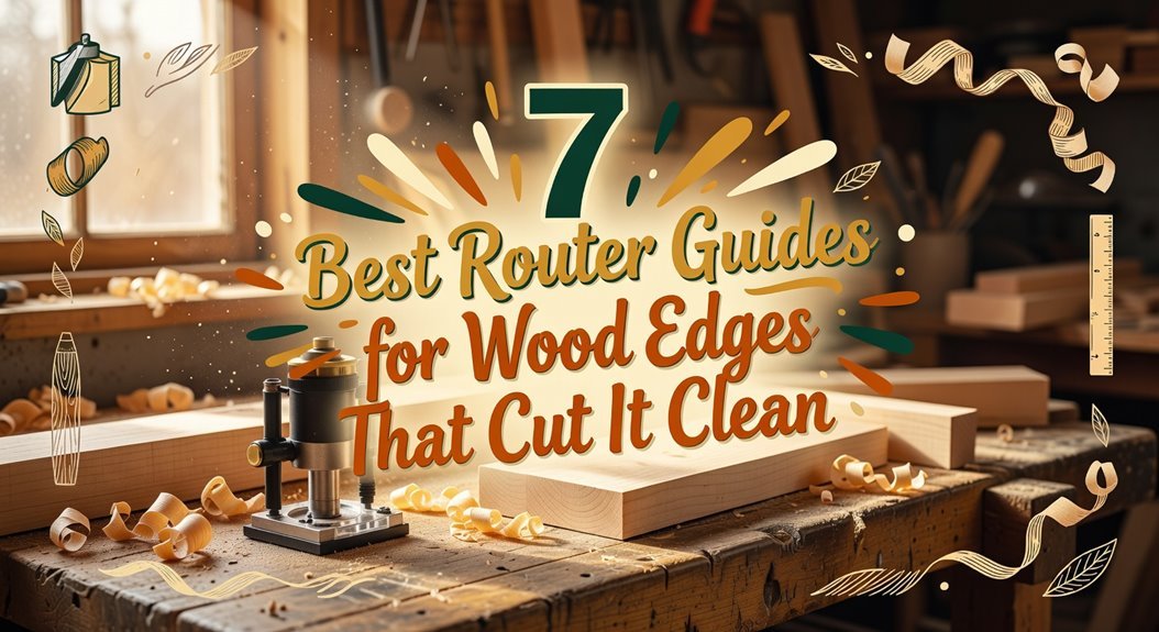 7 Best Router Guides for Wood Edges That Cut It Clean
